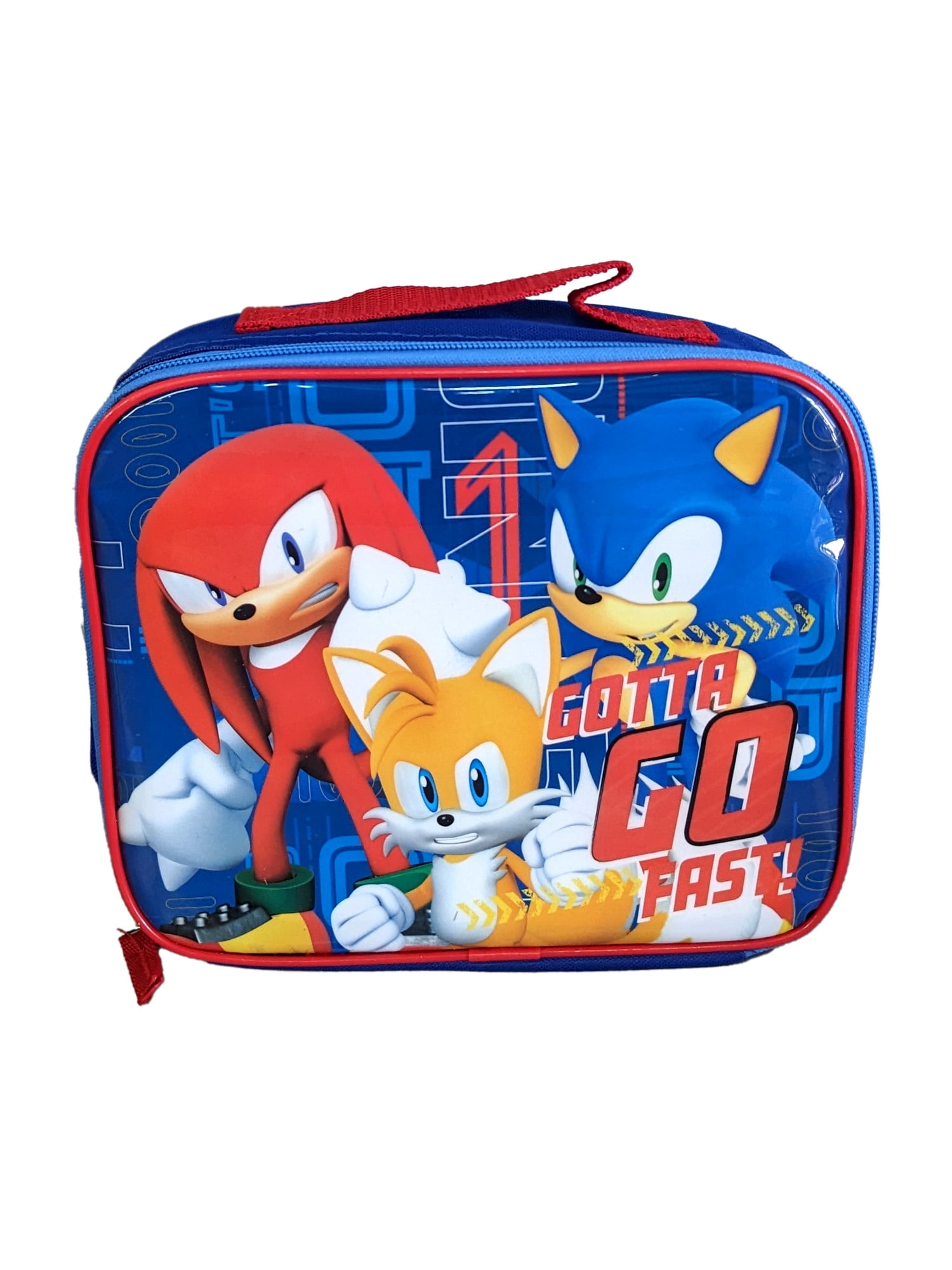Sonic The Hedgehog Insulated Lunch Bag Gotta Go Fast Knuckles Tails ...