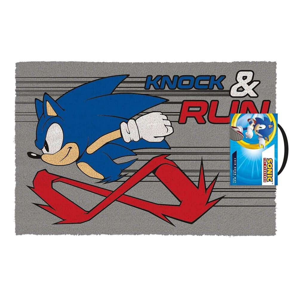Sonic The Hedgehog Knock And Run Doormat - Walmart.com