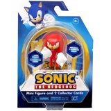 Sonic The Hedgehog Knuckles Mini Figure & 2 Collector Cards - Walmart.com