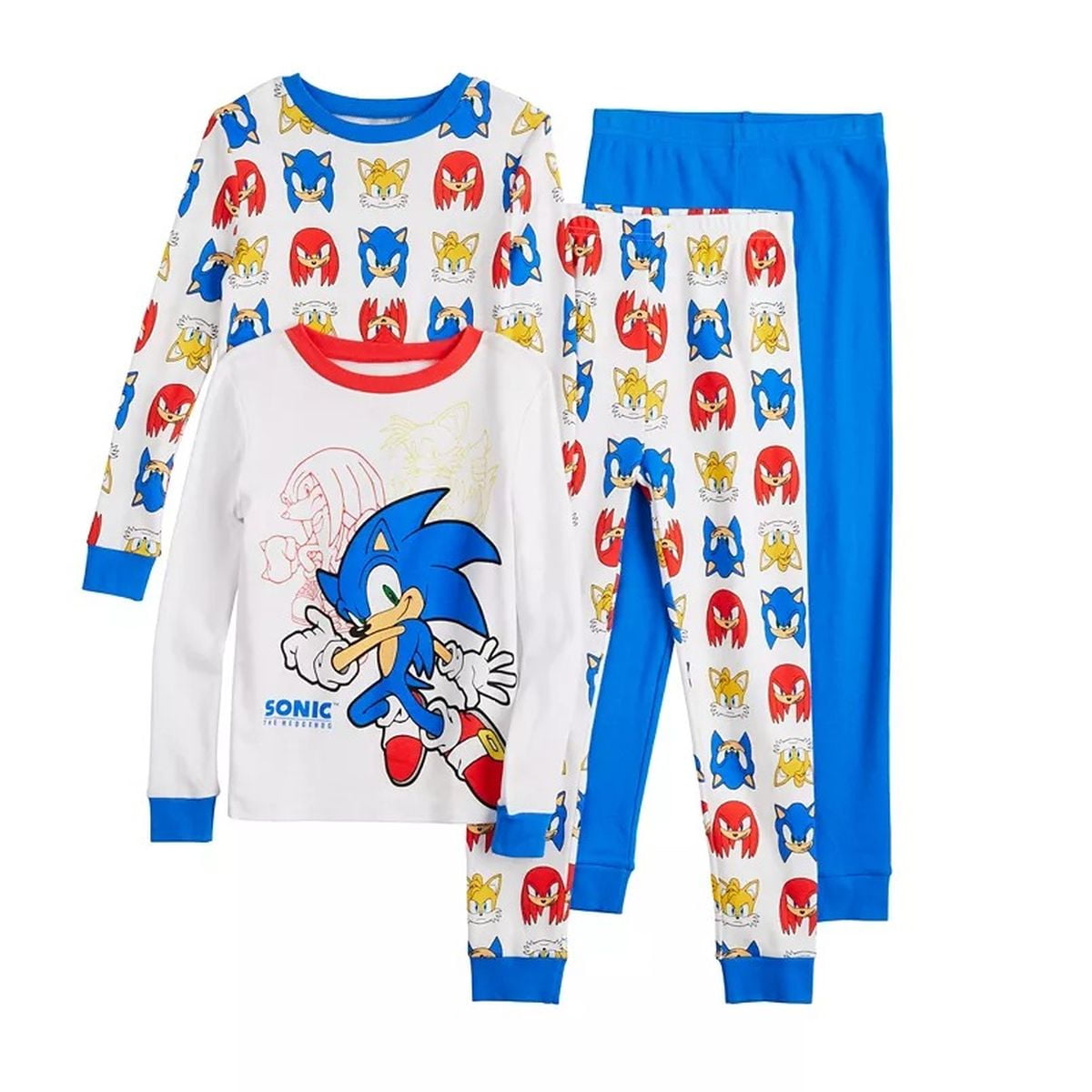 Sonic The Hedgehog Knuckles and Tails Toddler Boy's Gaming Character ...