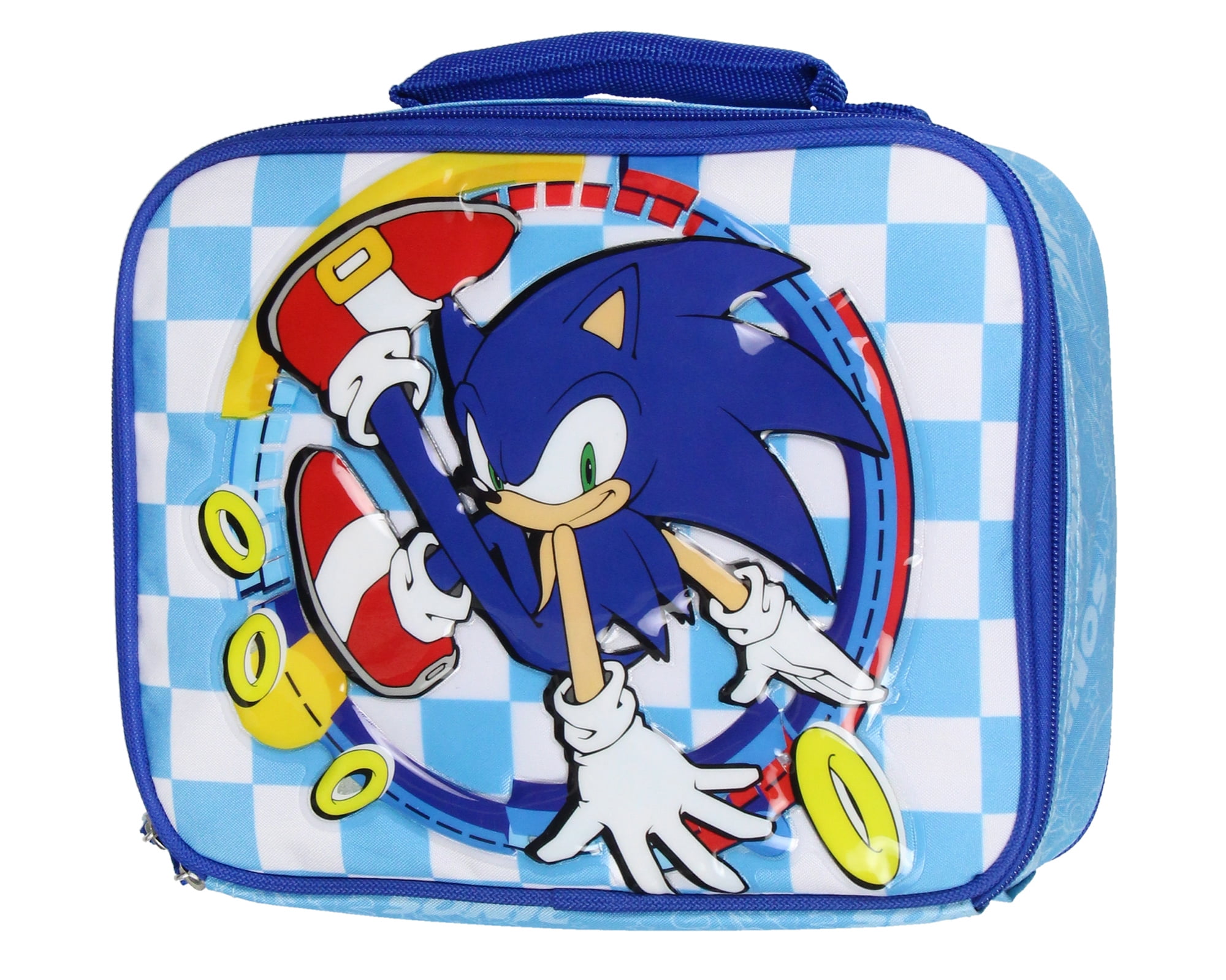 Sonic The Hedgehog Lunch Box Kickin' It Insulated Kids Lunch Bag Tote ...