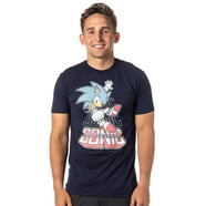 Sonic The Hedgehog Knuckles Miles Group T-Shirts w Checker Frame for ...