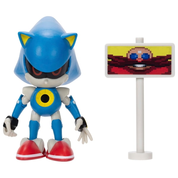 Sonic The Hedgehog Metal Sonic Action Figure 4inch articulated Metal ...