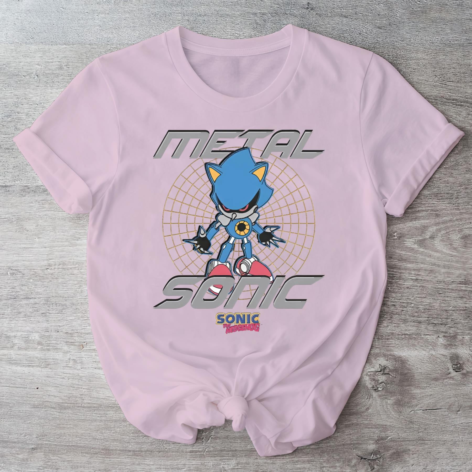 Sonic The Hedgehog Metal Sonic T-Shirt With a design that is easy to ...