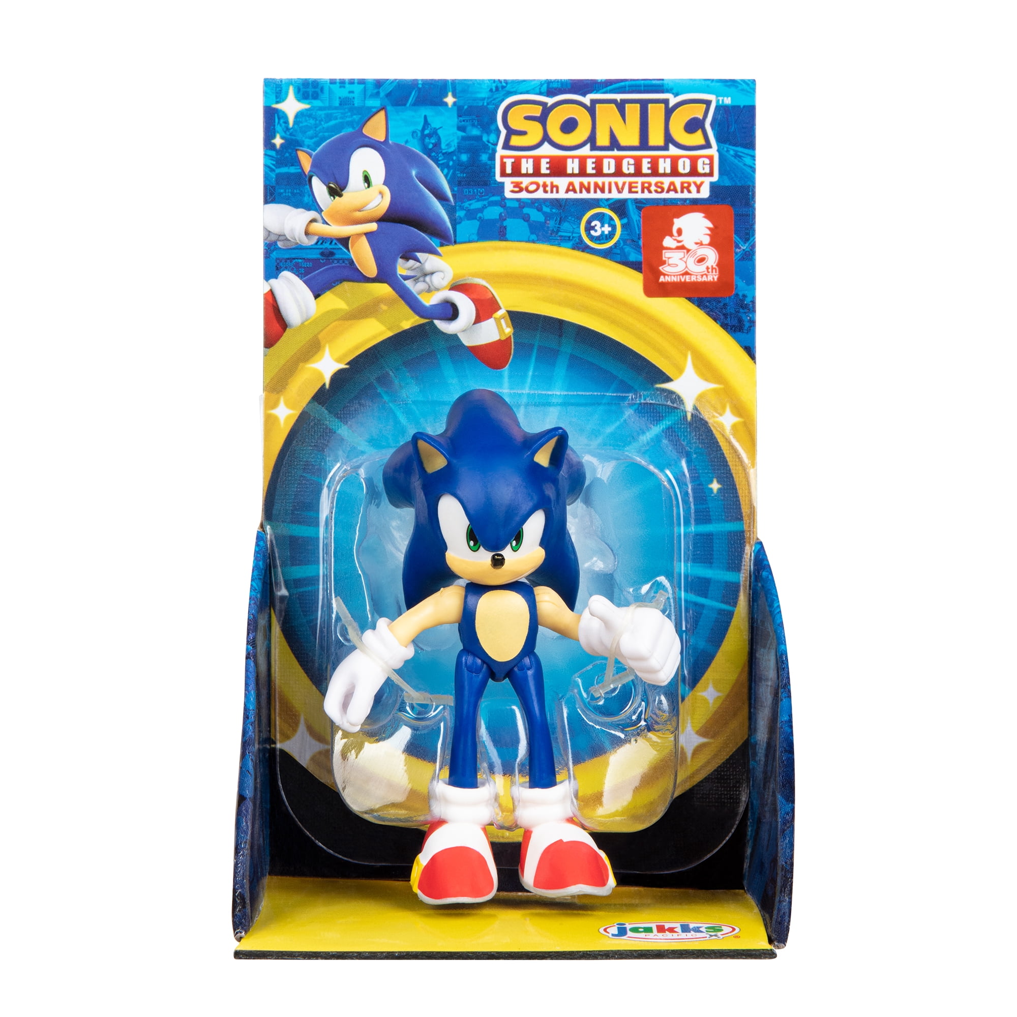 Sonic The Hedgehog Modern Sonic 2.5" Articulated Action Figure ...