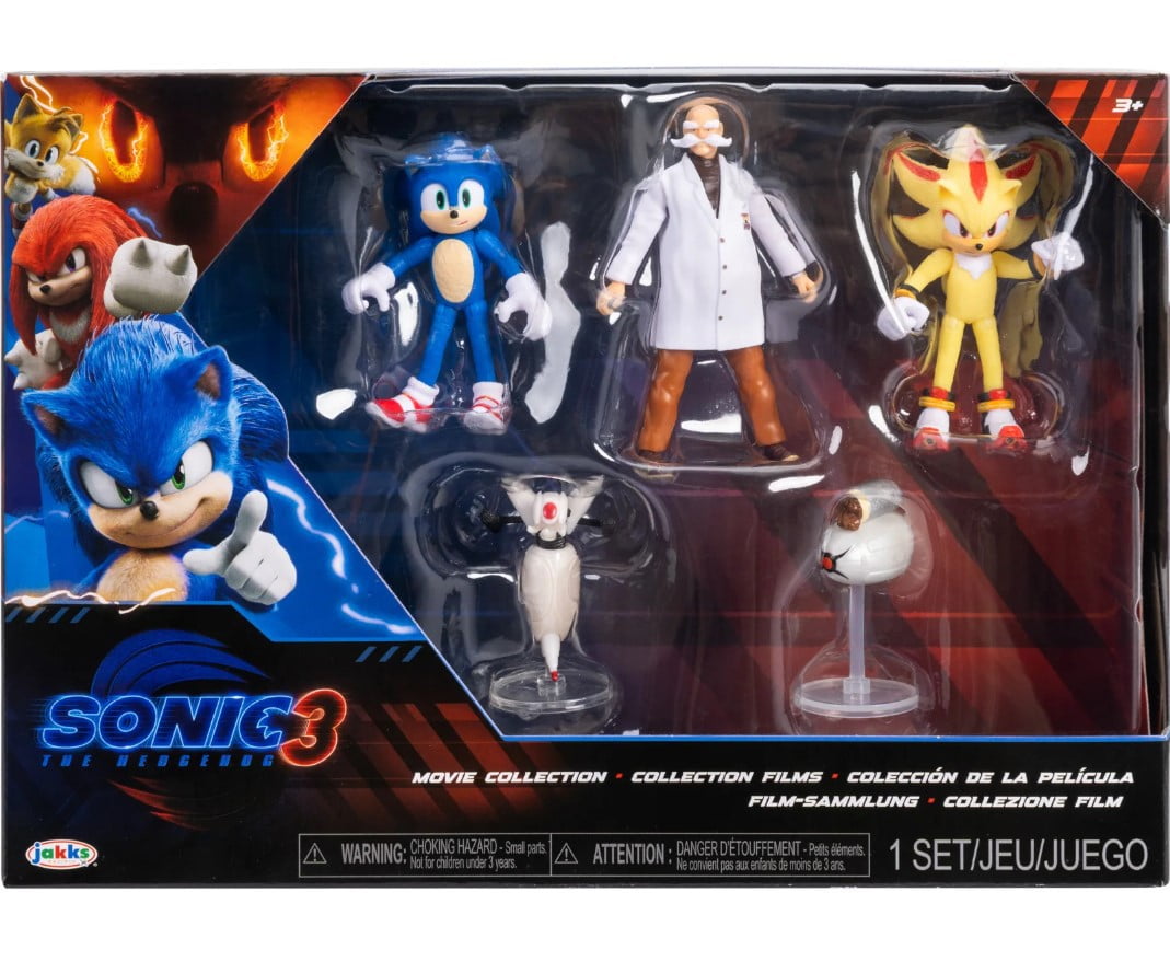 Sonic the Hedgehog 2.5" Wave 3 Action Figure - Walmart.com