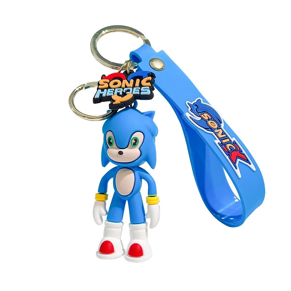 Sonic The Hedgehog PVC Keychain, Anime Figures for Bags and Accessories ...