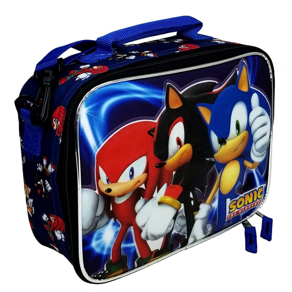Sonic The Hedgehog Power Lunch Bag 9.5 Inches - Walmart.com