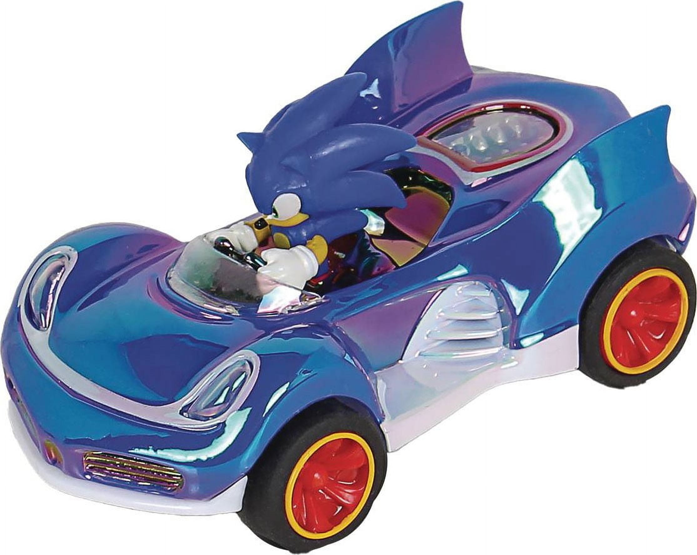 Sonic The Hedgehog Pullback Racers Sonic Vehicle 3-Pack (Special Color ...