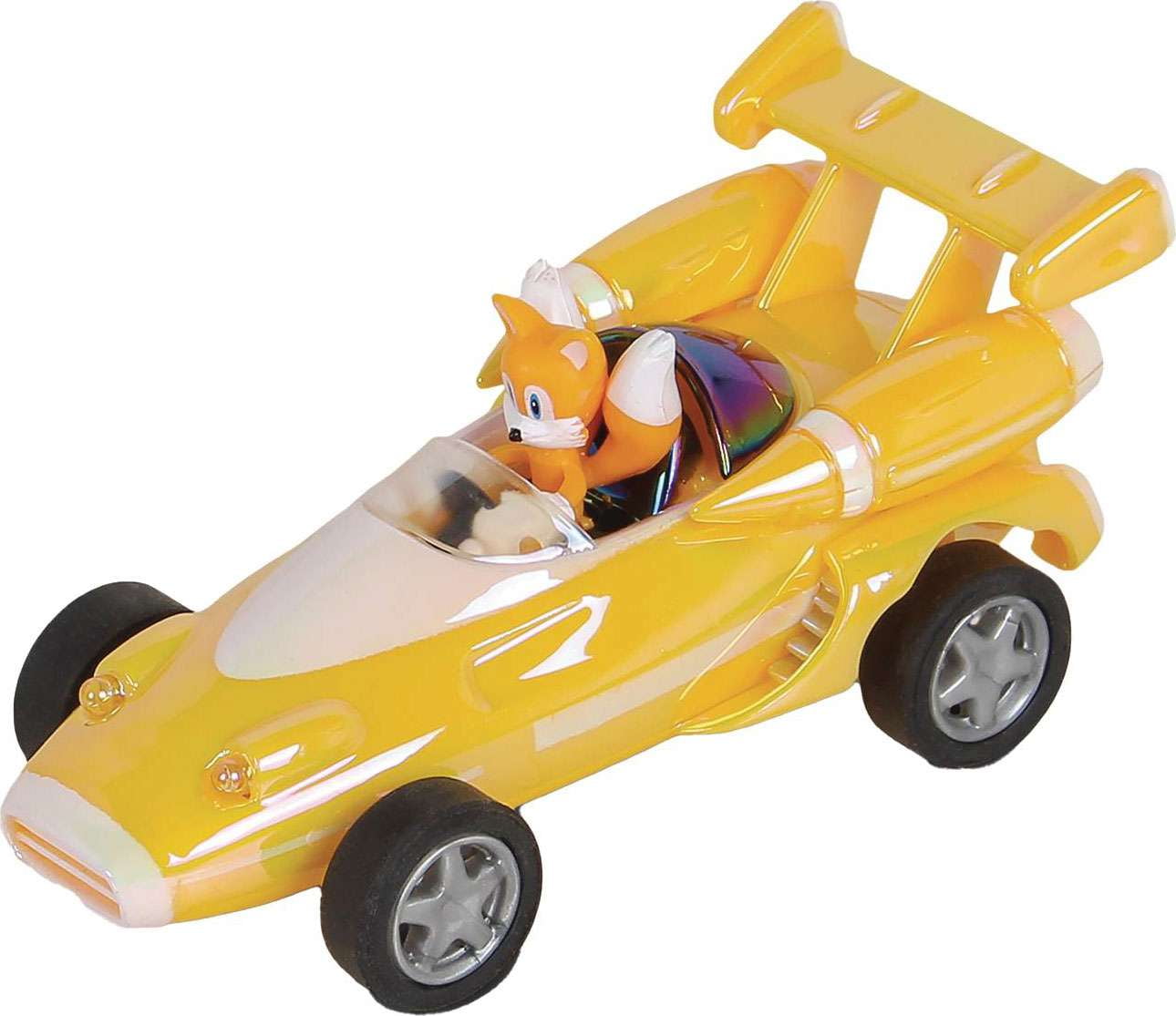 Sonic The Hedgehog Pullback Racers Tails Vehicle 3-Pack (Special Color ...