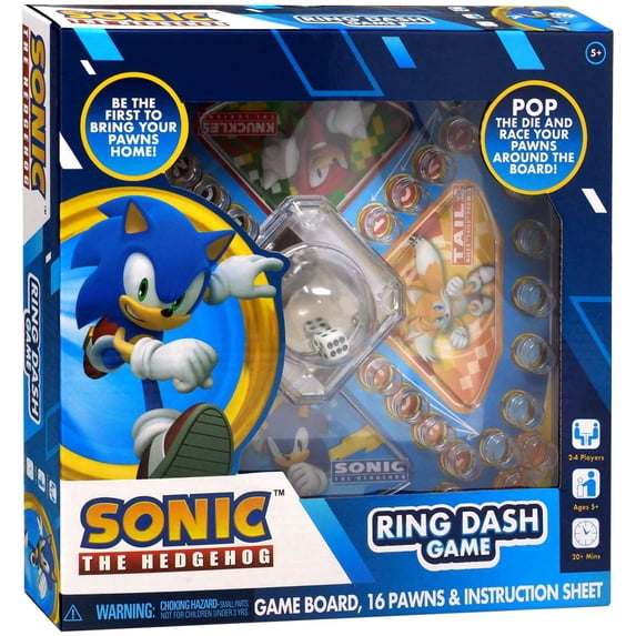 Sonic The Hedgehog Original Speed Challenge Ring Dash Game - Walmart.com