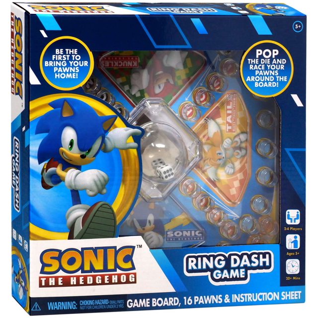 Sonic The Hedgehog Original Speed Challenge Ring Dash Game - Walmart.com