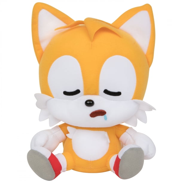 Sonic The Hedgehog - SD Tails Sleep Sitting Plush 7"H - Walmart.com