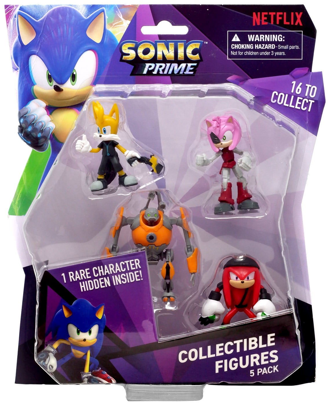 PMI Sonic The Hedgehog Series Action Figures, 5-Pack - Walmart.com