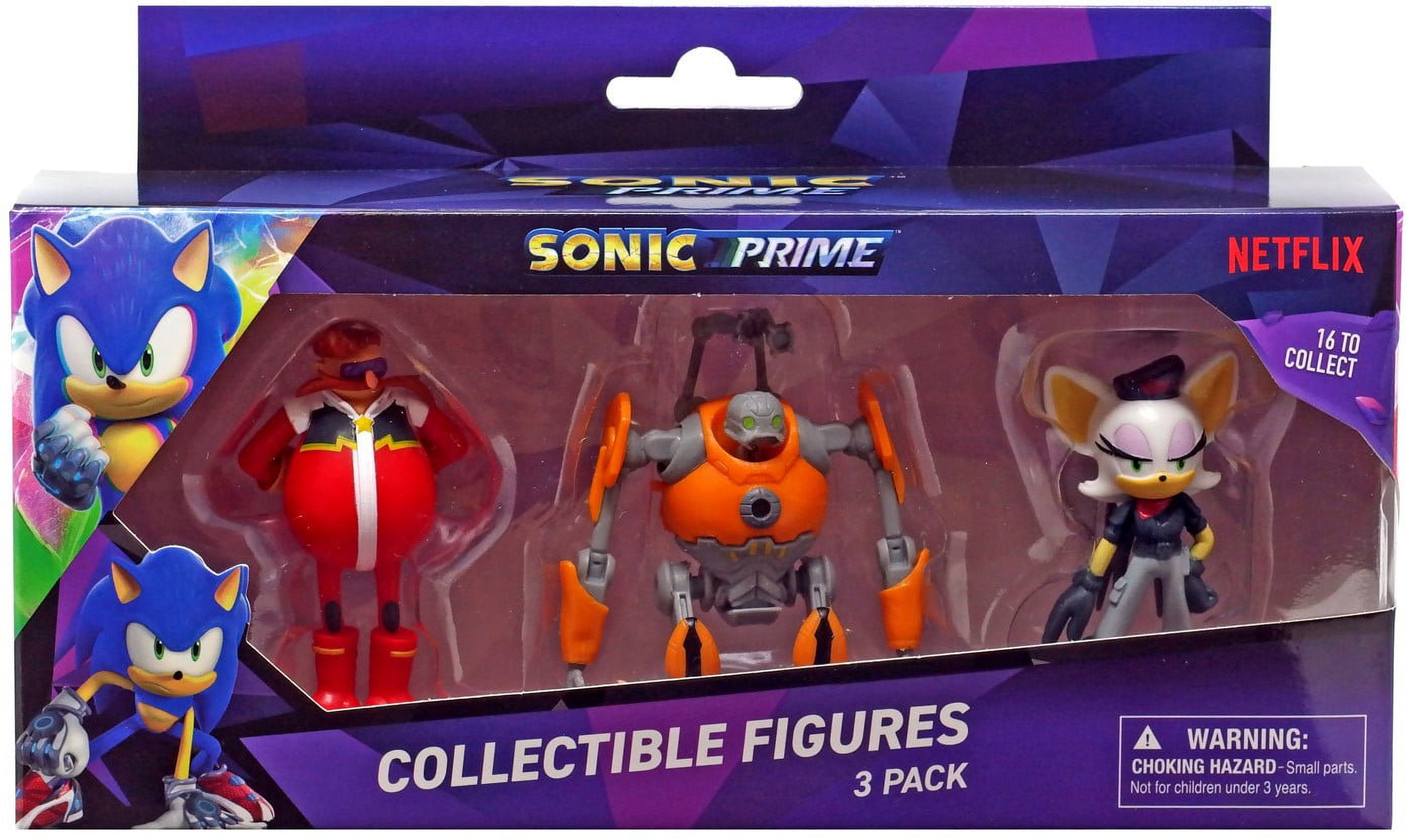 P.M.I. Sonic The Hedgehog Series 1 Eggman, Eggforcer, Rouge Mini Figure ...