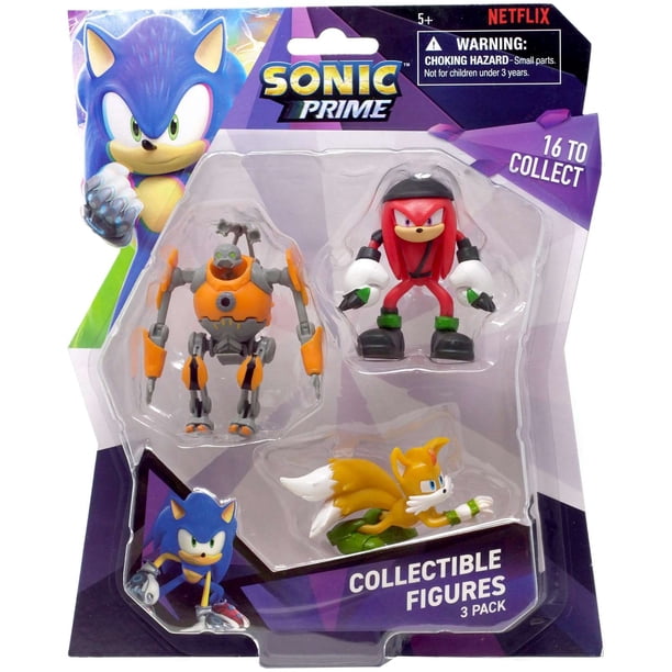 Sonic The Hedgehog Series 1 Knuckles, Tails & Eggforcer Mini Figure 3 ...