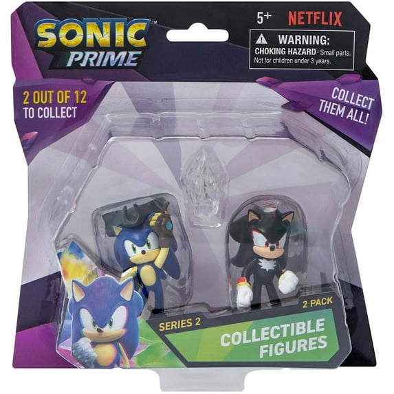 Sonic The Hedgehog Series 2 Collectible Figures Sonic & Shadow Mini ...