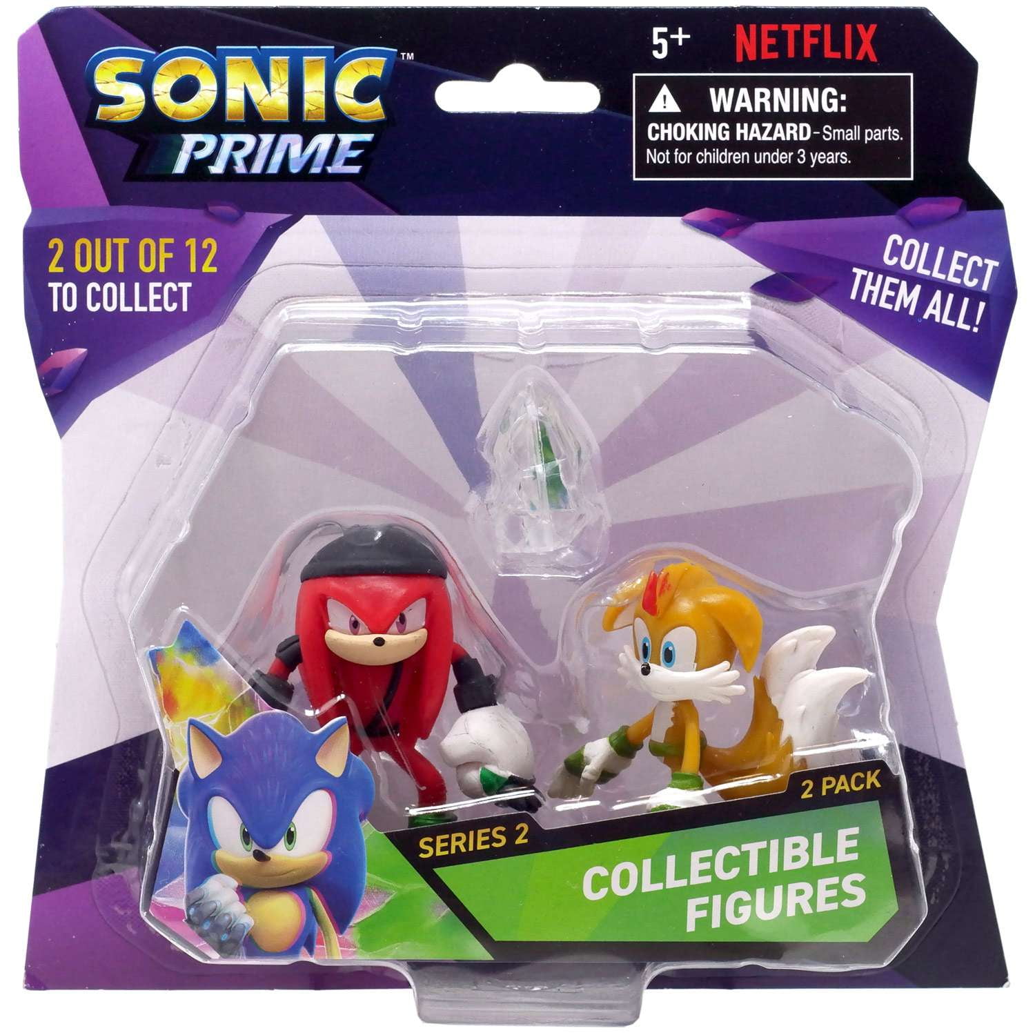 Sonic The Hedgehog Series 2 Collectible Figures Tales & Knuckles Mini ...