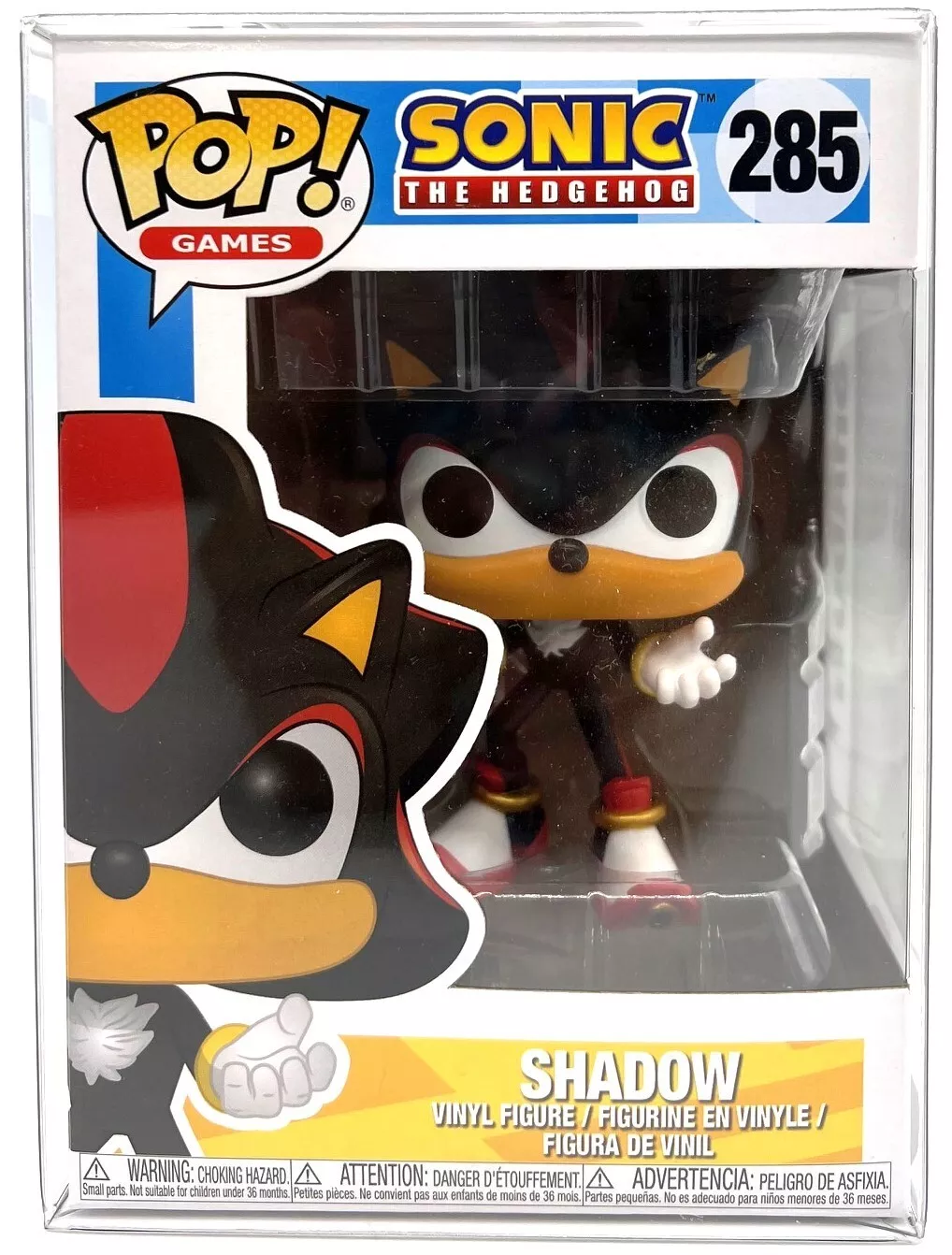Sonic The Hedgehog Shadow #285 Common With Protector - Walmart.com