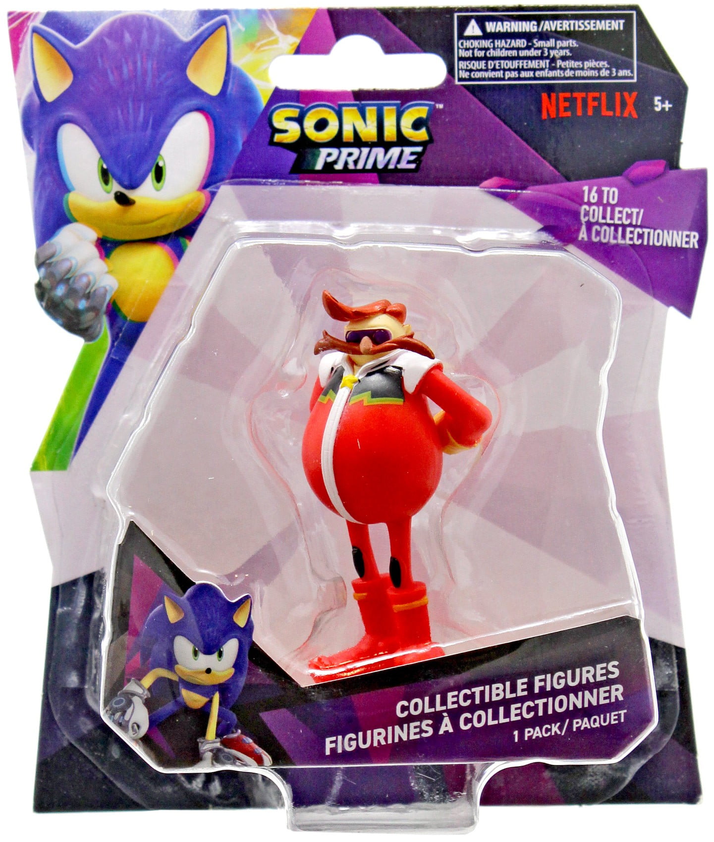 Sonic The Hedgehog Single Packs Dr. Eggman Mini Figure (Blister ...