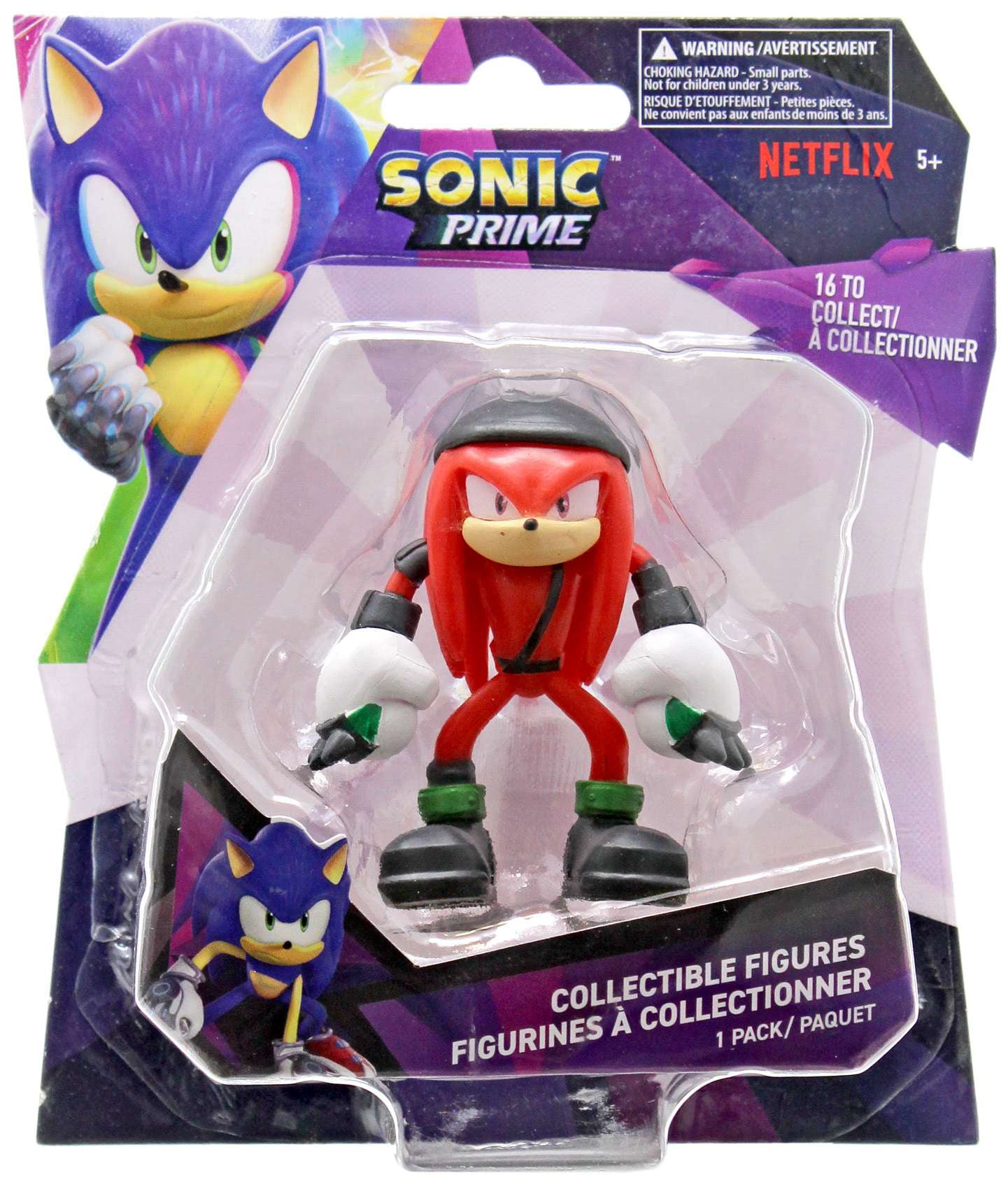 Sonic The Hedgehog Single Packs Renegade Knuckles Mini Figure (Blister ...