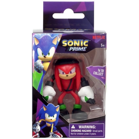 Sonic The Hedgehog Single Packs Renegade Knuckles Mini Figure - Walmart.com