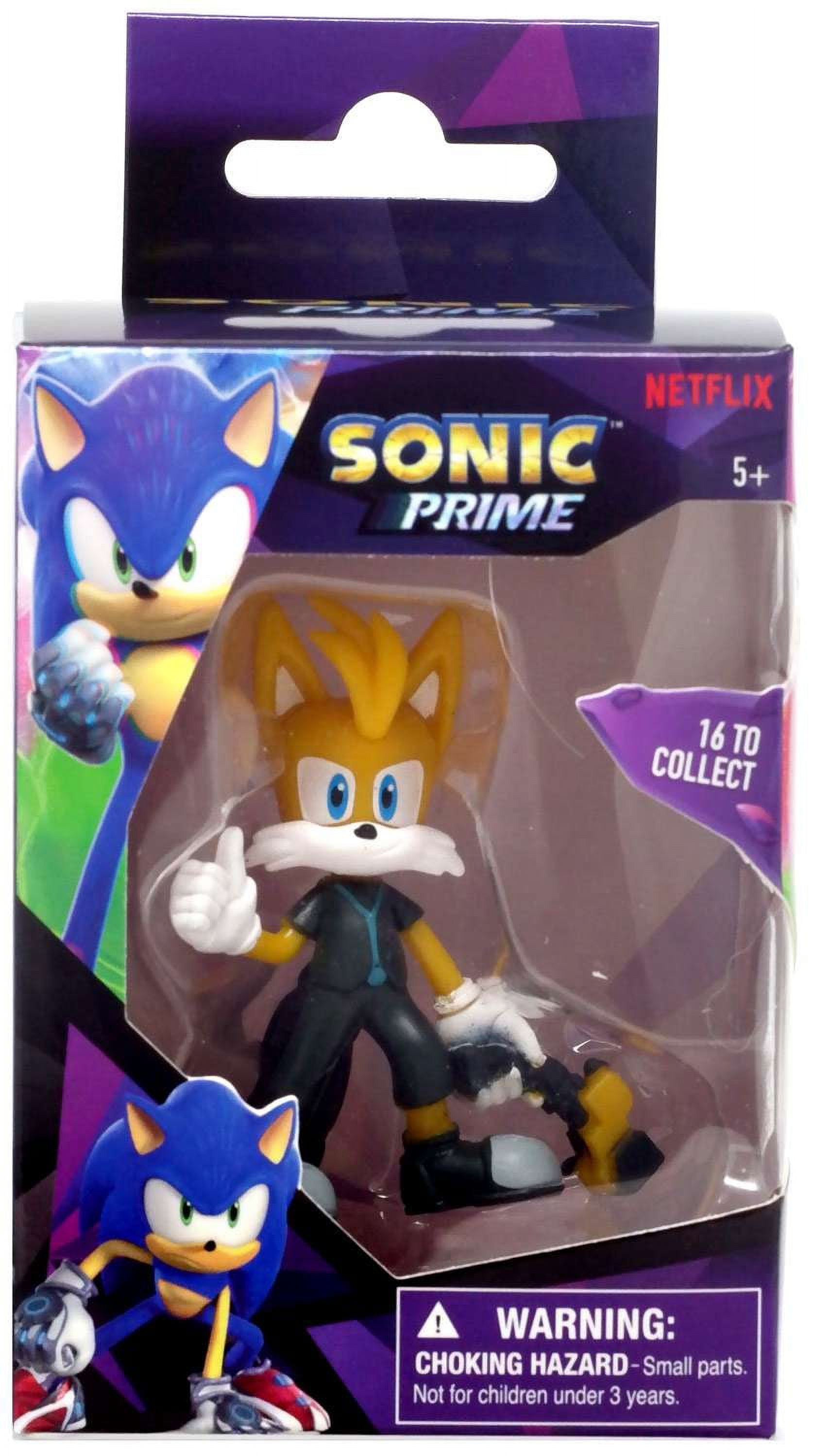 PMI Sonic The Hedgehog Tails Nine Collectible Mini Figure, Multicolor ...