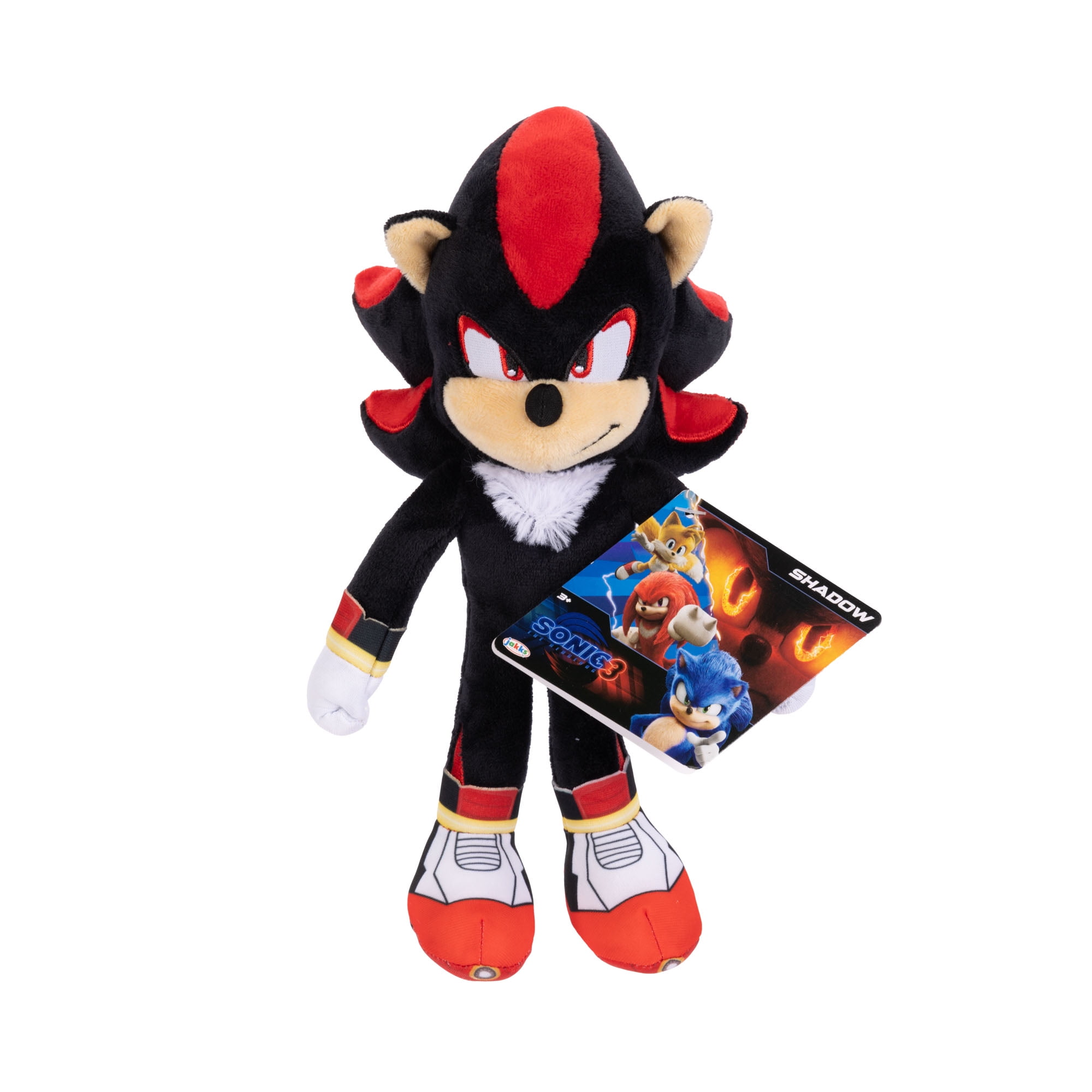 Sonic 3 Movie 9 inch Basic Ultra Soft Plush Stuffed Animal Shadow ... Sonic 3 Movie 9 inch Basic Ultra Soft Plush Stuffed Animal Shadow ...