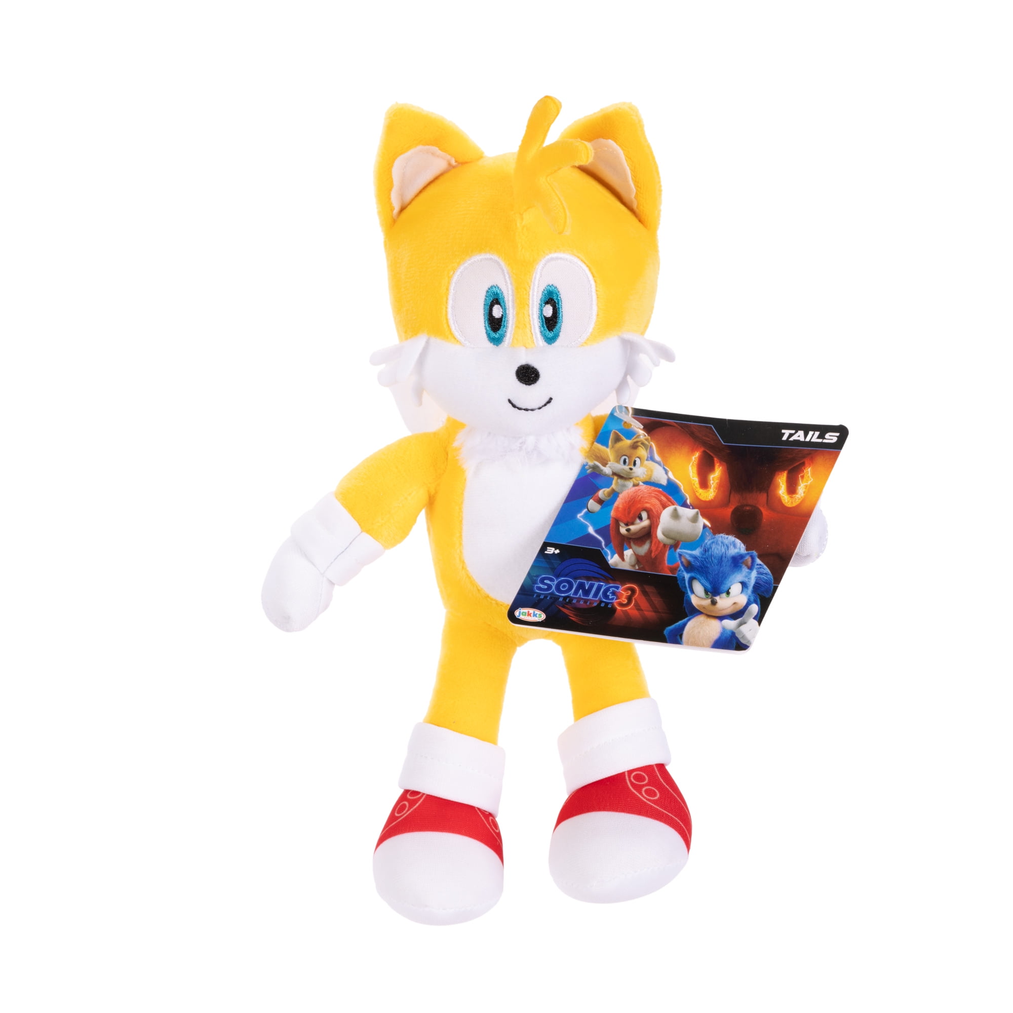 Sonic 3 Movie 9 inch Ultra Soft Basic Stuffed Animal Plush Tails Figure ...