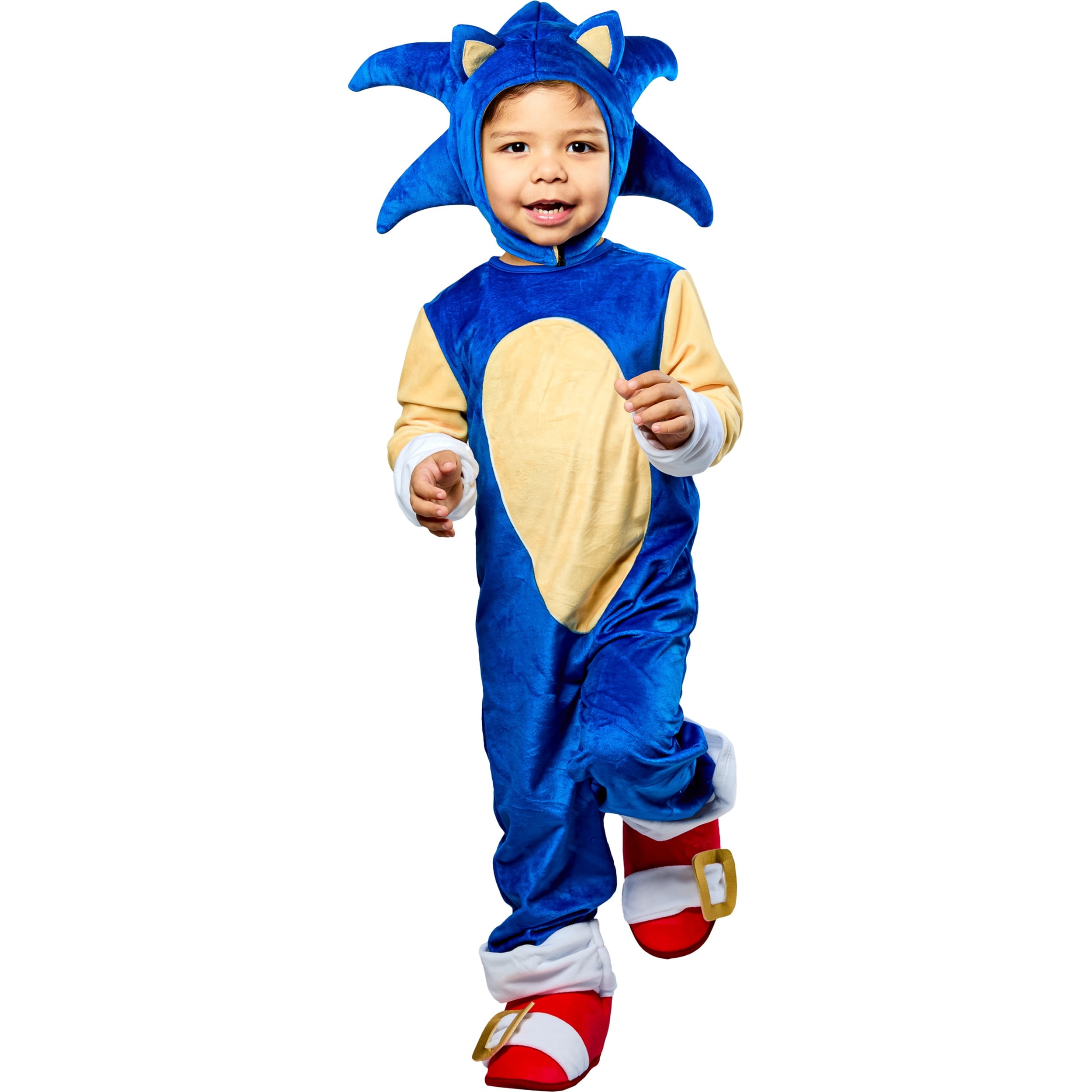 Sonic The Hedgehog Sonic Costume for Toddlers by Rubies, Boys Small ...