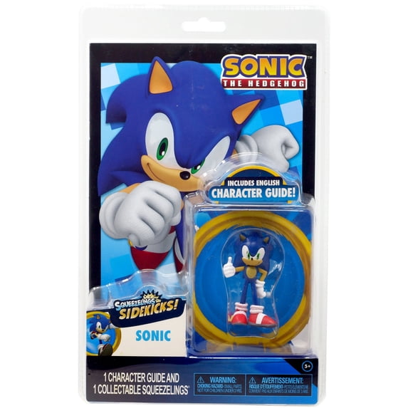 Sonic The Hedgehog Squeezelings Sidekicks! Sonic Figure & Character ...
