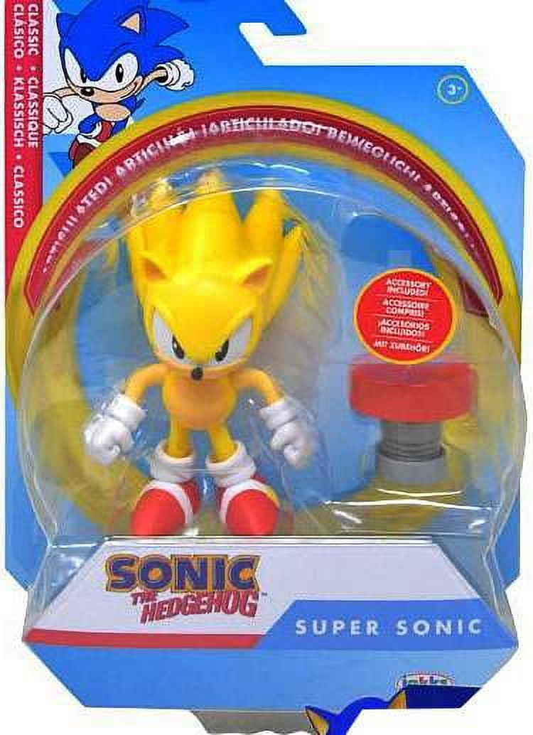 Sonic The Hedgehog Super Sonic Action Figure Classic