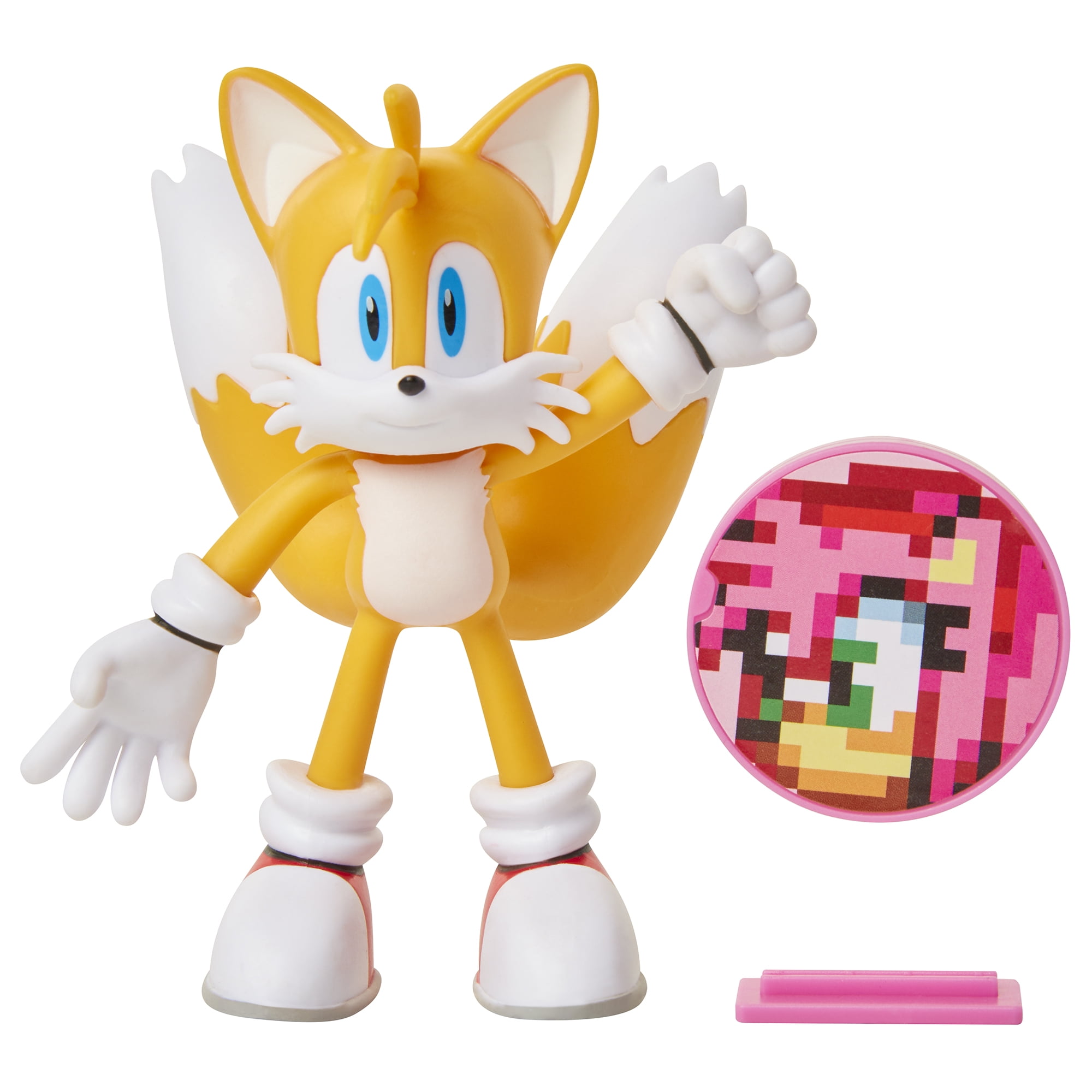 Sonic The Hedgehog Tails Action Figure with Amy Disk Accessory, 4 ...
