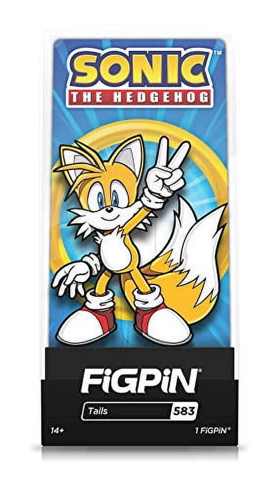 Sonic The Hedgehog Tails Enamel Pin 583 FiGPiN - Walmart.com