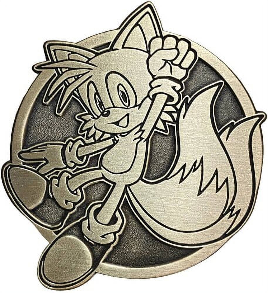 Sonic the Hedgehog Limited Edition Emblem Tails Pin - Walmart.com
