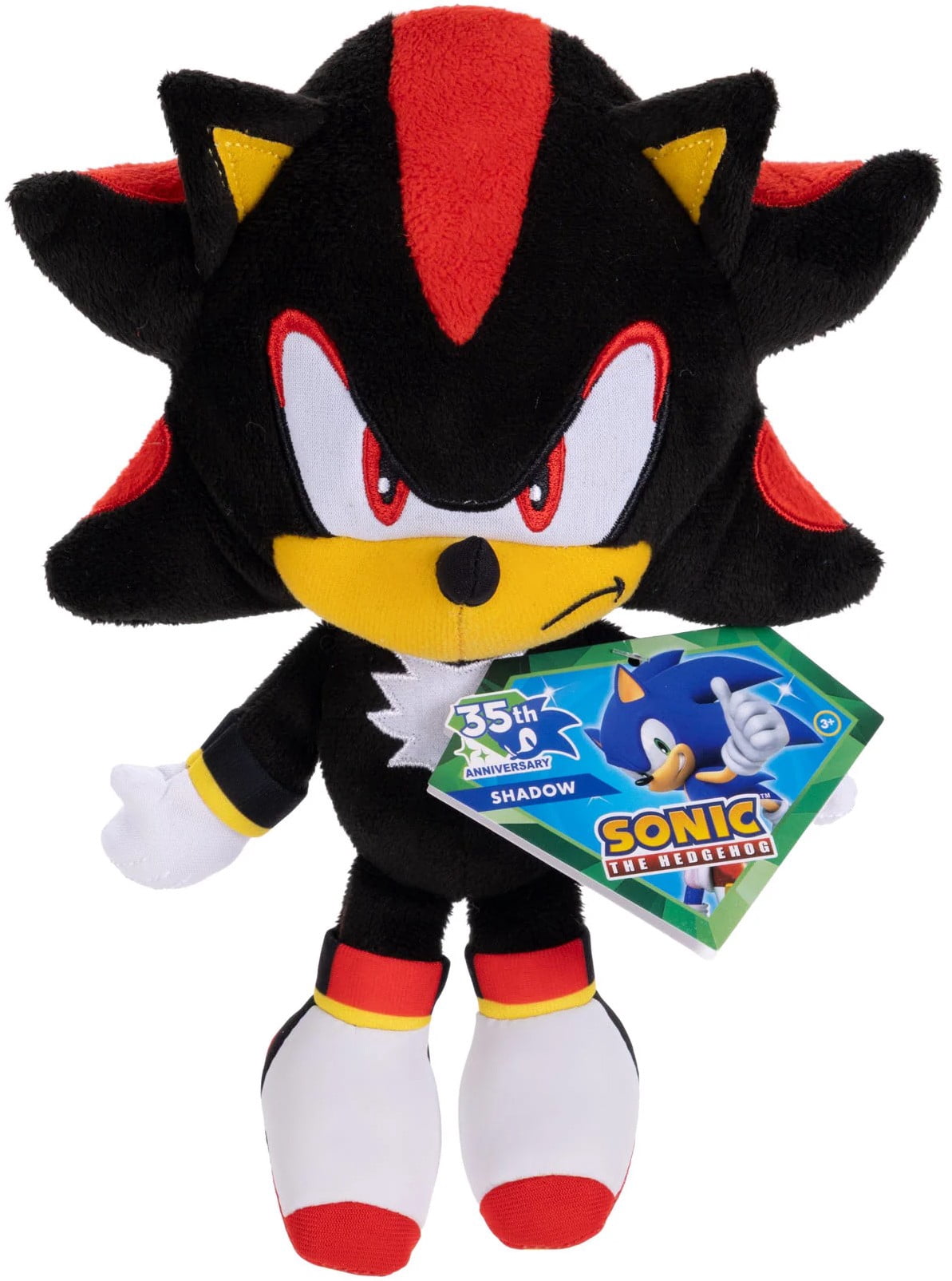 Sonic The Hedgehog Wave 14 Shadow Plush - Walmart Business Supplies