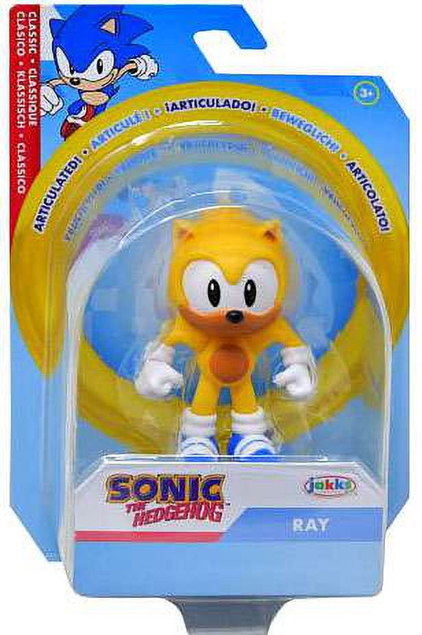 Jakks Pacific Action Figures, Sonic The Hedgehog Wave 16 Ray, Classic ...