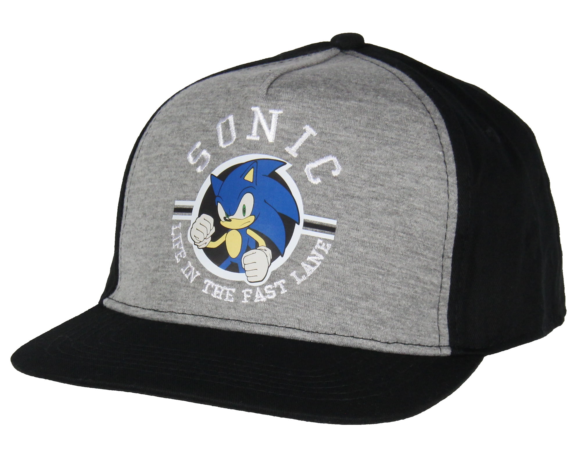 Sonic The Hedgehog Youth Snapback Hat Life in the Fast Lane Kids ...