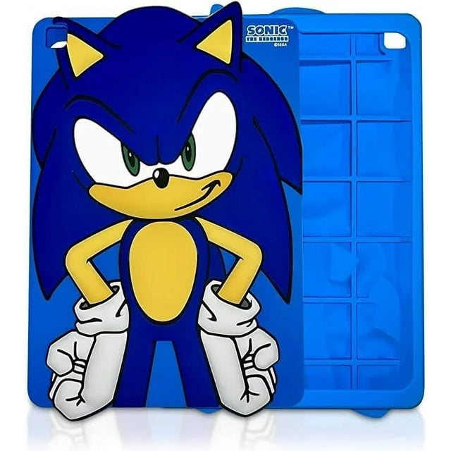 Sonic The Hedgehog iPad Silicone Back Case Cover, Anti Slip Rubber ...