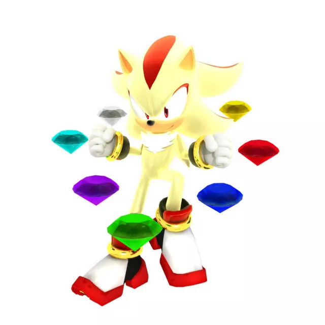Sonic The Hedgehogsuper Shadow Stickers Phone Decal Water Bottle ...