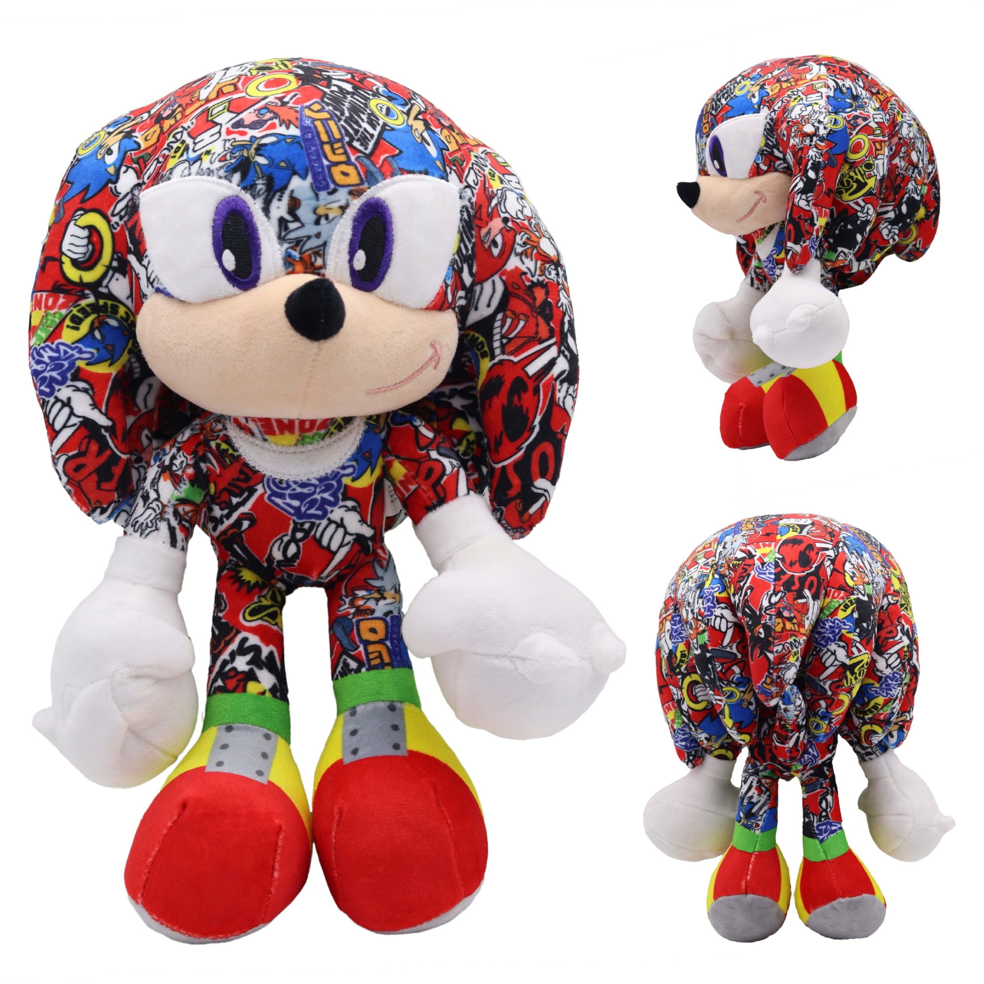 Sonic Toy,Knuckles, Tails ,Sonic ,Super Sonic ,Shadow ,Deluxe Plush Toy ...