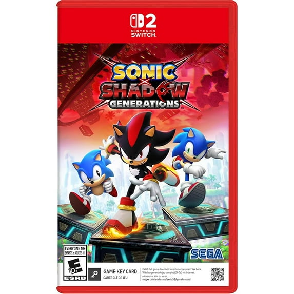 Free Shipping! SEGA Sonic X Shadow Generations Nintendo Switch 2 Action ...