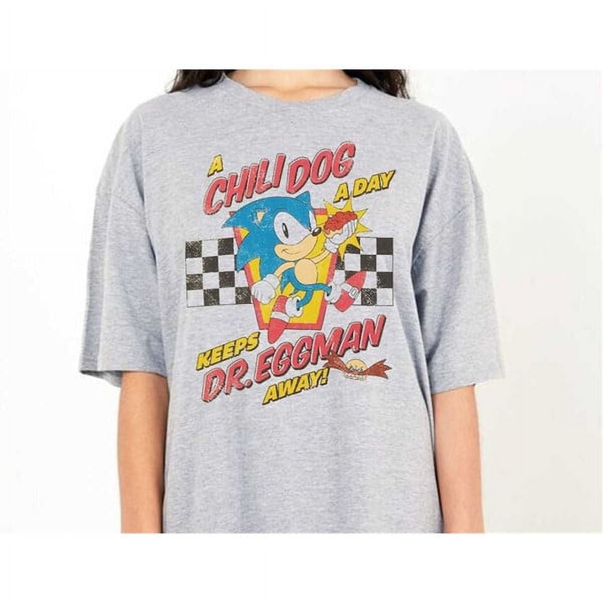 Sonic X T-Shirt, Sonic X Shadow White Tribal Shirt, Sonic a Chili Dog ...