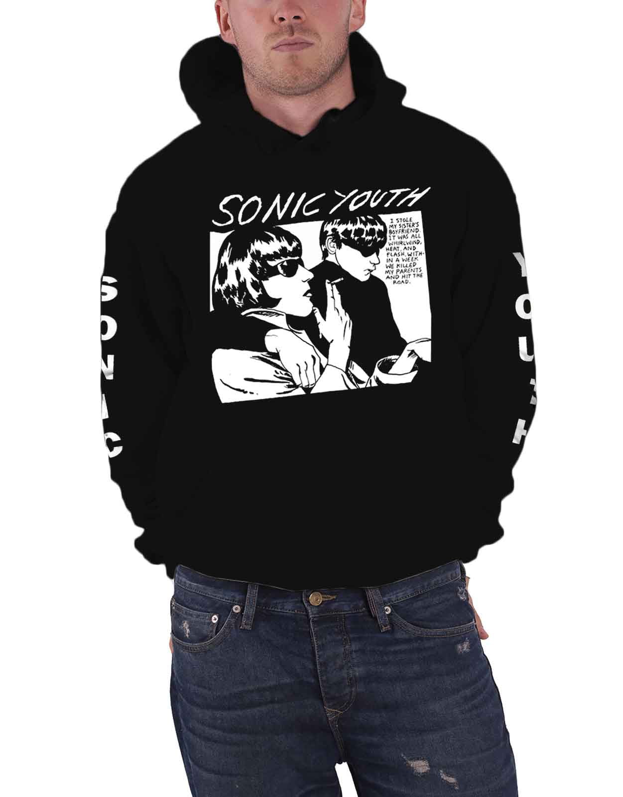 Sonic Youth Goo Album Cover Pullover Hoodie - Walmart.com