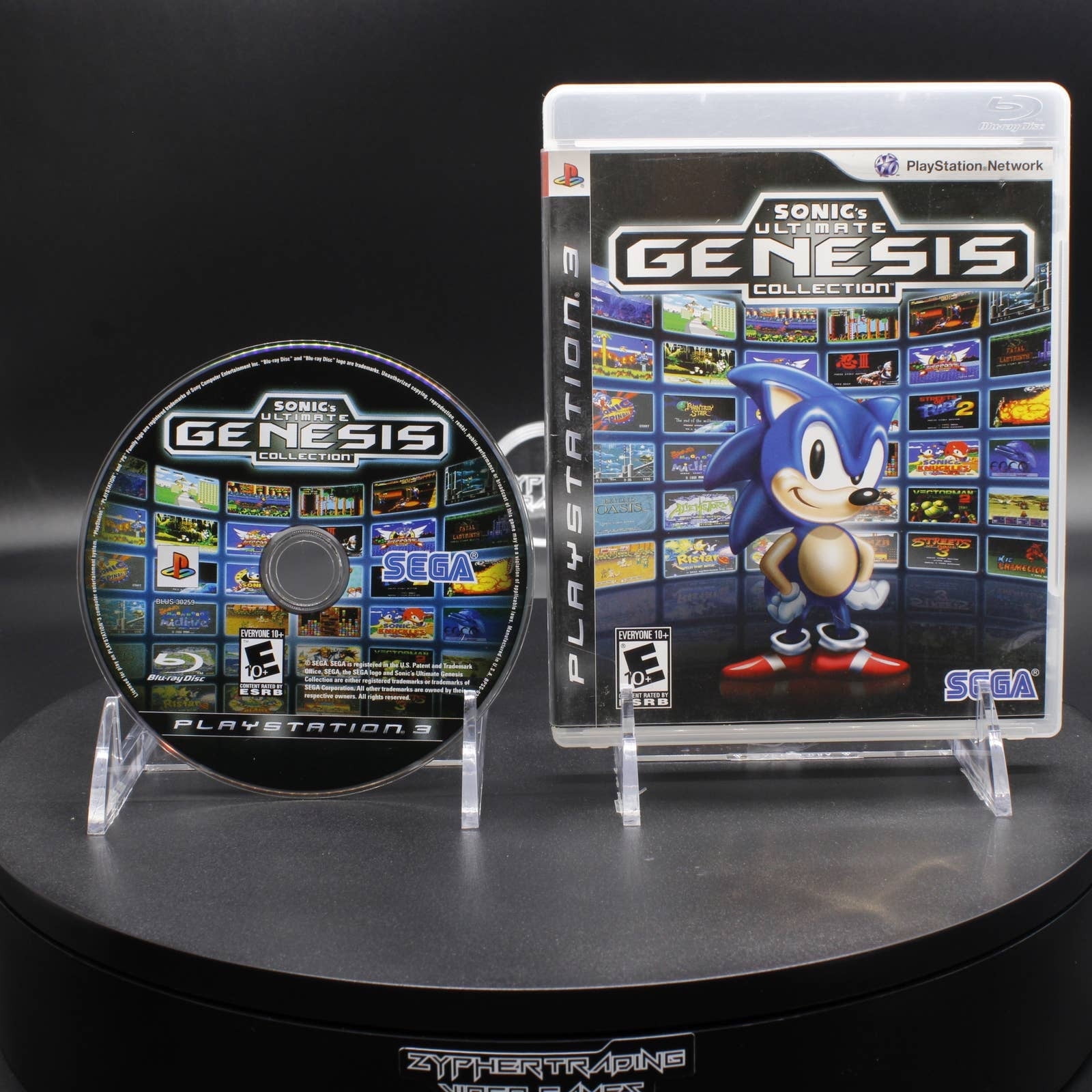 Restored Sonic's Ultimate Genesis Collection Sony PlayStation 3 PS3 ...