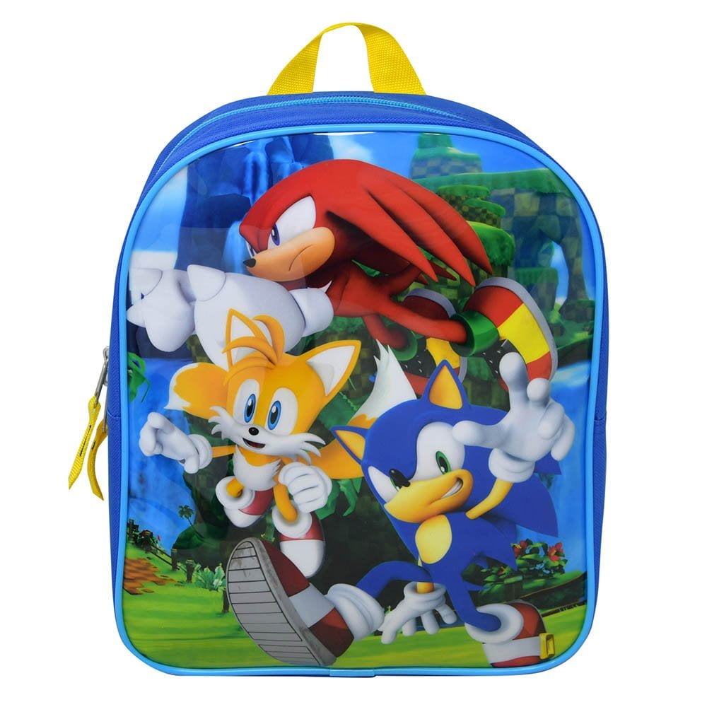 Sonic the Hedgehog 11" Mini Backpack - Walmart.com