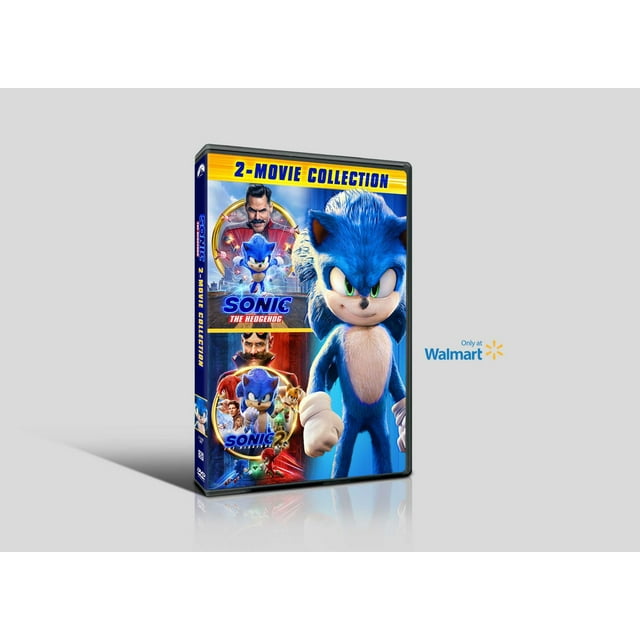 Walmart Exclusive: Sonic the Hedgehog 2-Movie Collection (Sonic 1 & 2 ...