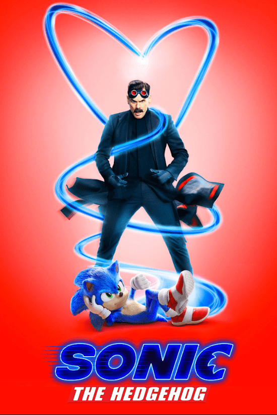 Sonic the Hedgehog 2020 Poster 24x36 - Video Game Adaptation Sonic's Adventure - Walmart.com