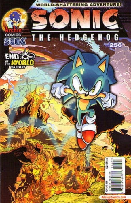 Sonic the Hedgehog #256A VF ; Archie Comic Book - Walmart.com
