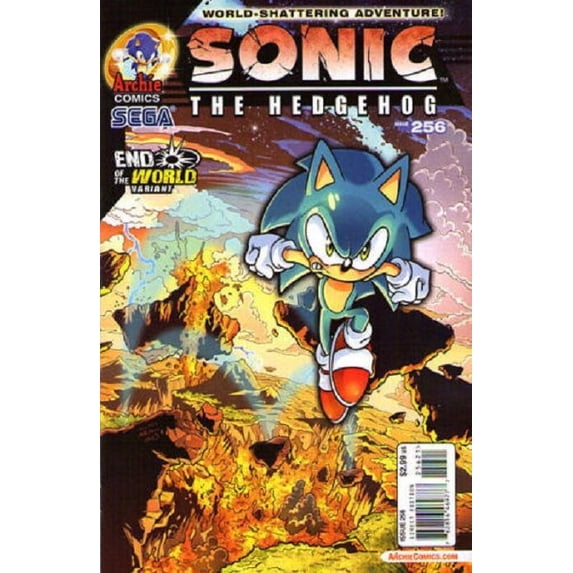 Sonic the Hedgehog #256A VF ; Archie Comic Book - Walmart.com